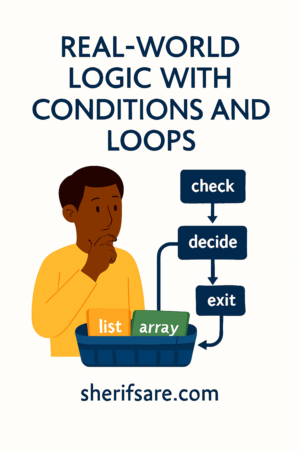 Real-World Logic with Conditions and Loops —Build Smart Code
